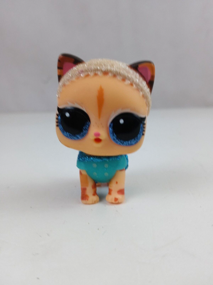 LOL Surprise! Pets Glitter Series Secret Agent Kitty With Outfit ...