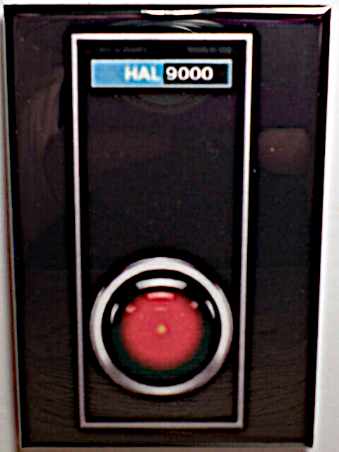 2001: A SPACE ODYSSEY MAGNET 2x3 INCHES HAL 9000 COMPUTER STANLEY ...