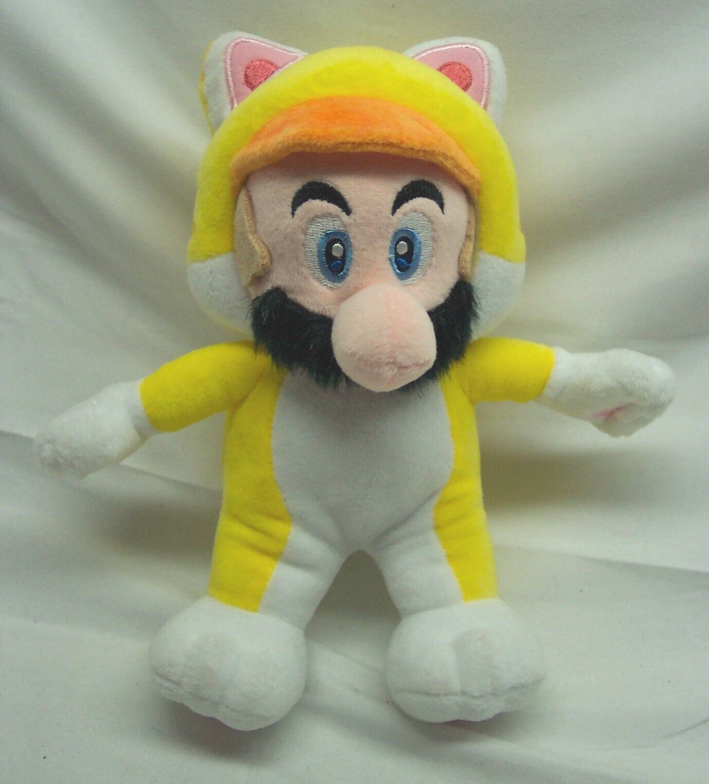 Nintendo Super Mario 3D World SOFT MARIO IN CAT SUIT 9" Plush STUFFED ...