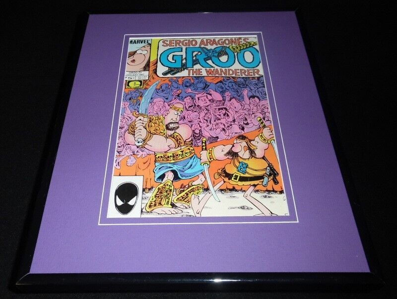 Groo the Wanderer #23 1987 Framed 11x14 ORIGINAL Comic Book Cover ...