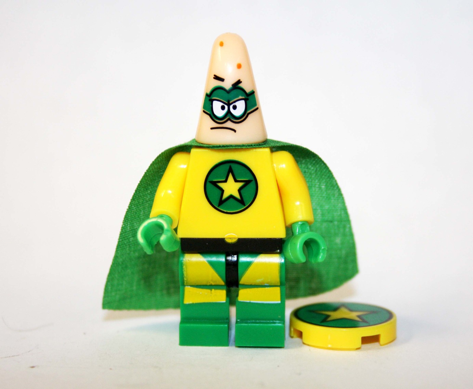 Patrick Star Spongebob Squarepants Super Hero Cartoon Custom ...