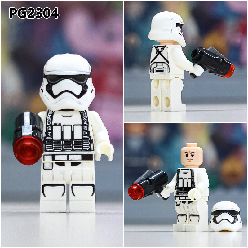 First Order Heavy Artillery Stormtrooper Star Wars Minifigures Block ...