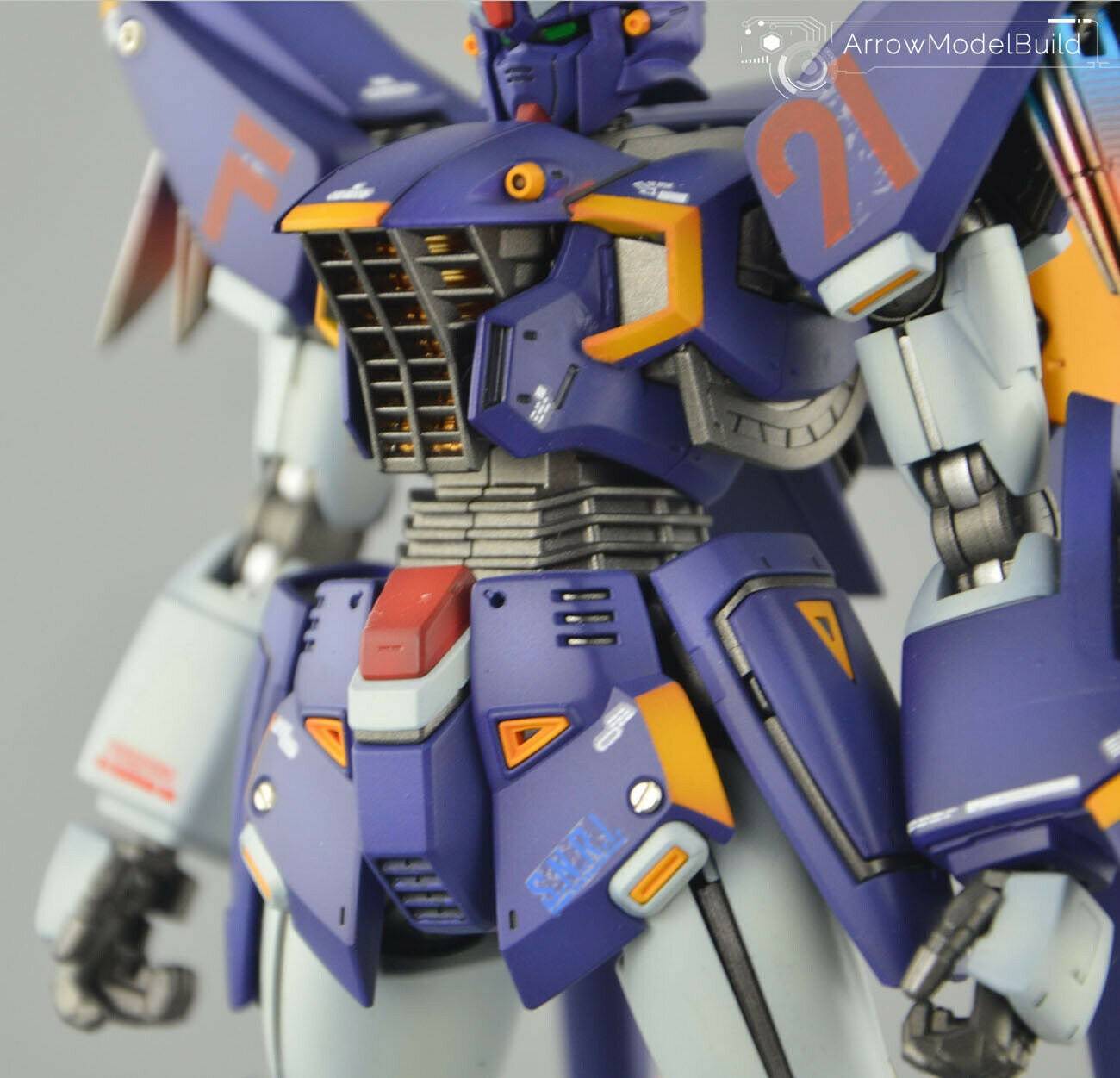ArrowModelBuild F91 Gundam (Harrison Madin Custom) Built & Painted MG 1 ...