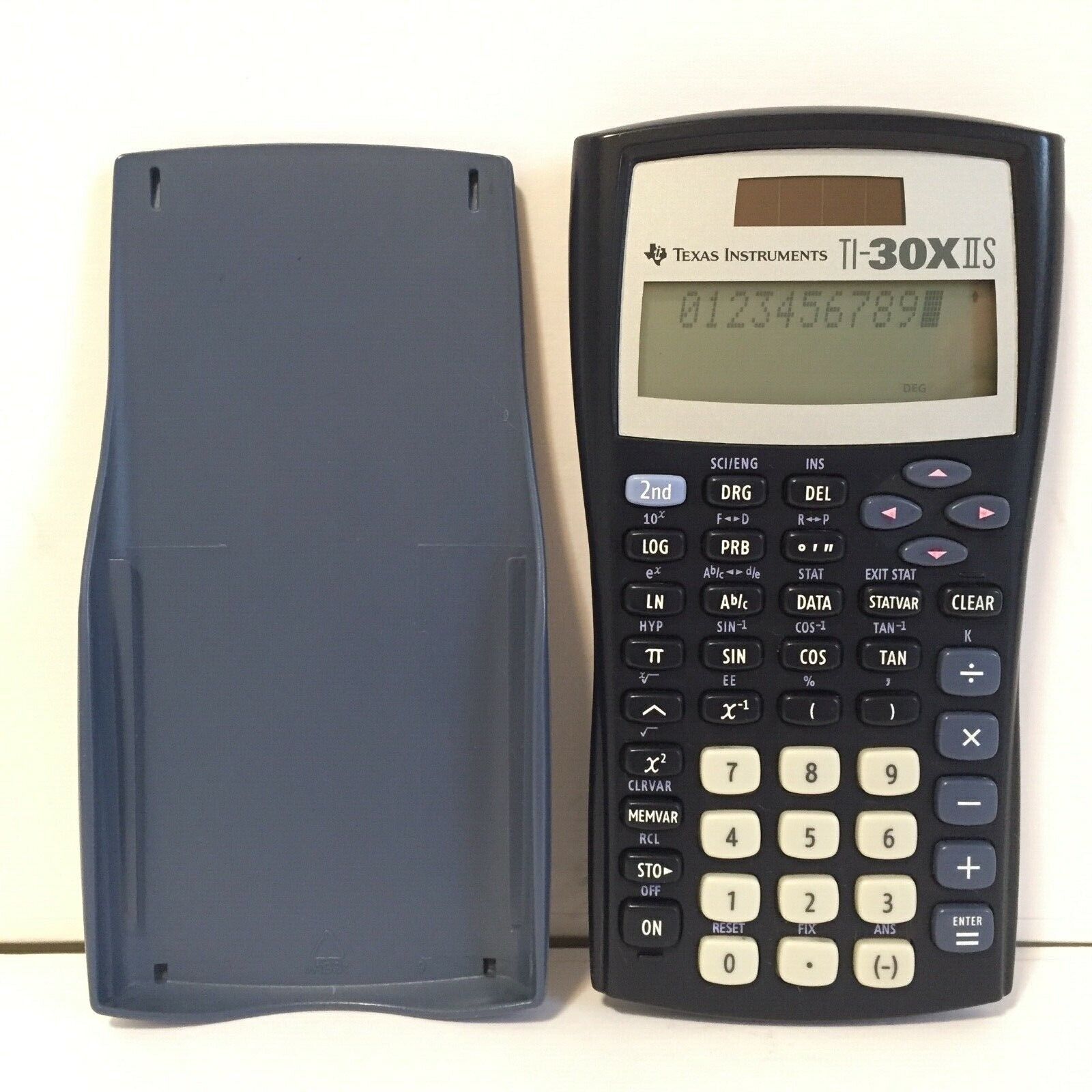Texas Instruments TI-30X IIS 2-Line Scientific Calculator, Black and ...