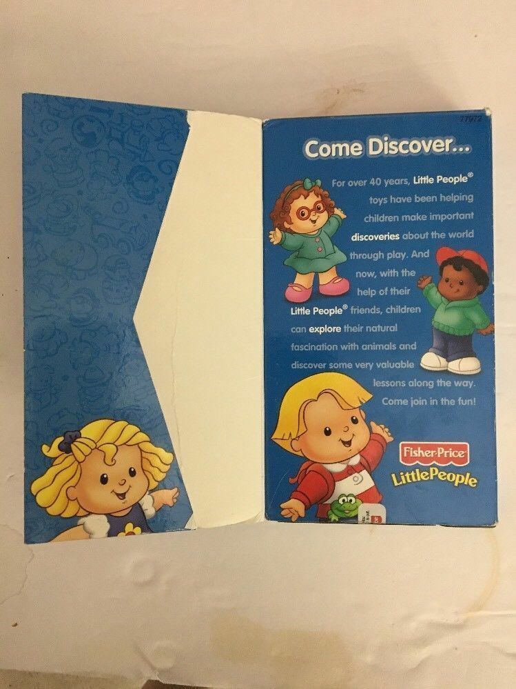 Fisher Price Little People Volume 3: Discovering Animals(VHS,2001 ... Fisher Price Little People Volume 3: Discovering Animals(VHS,2001 ...