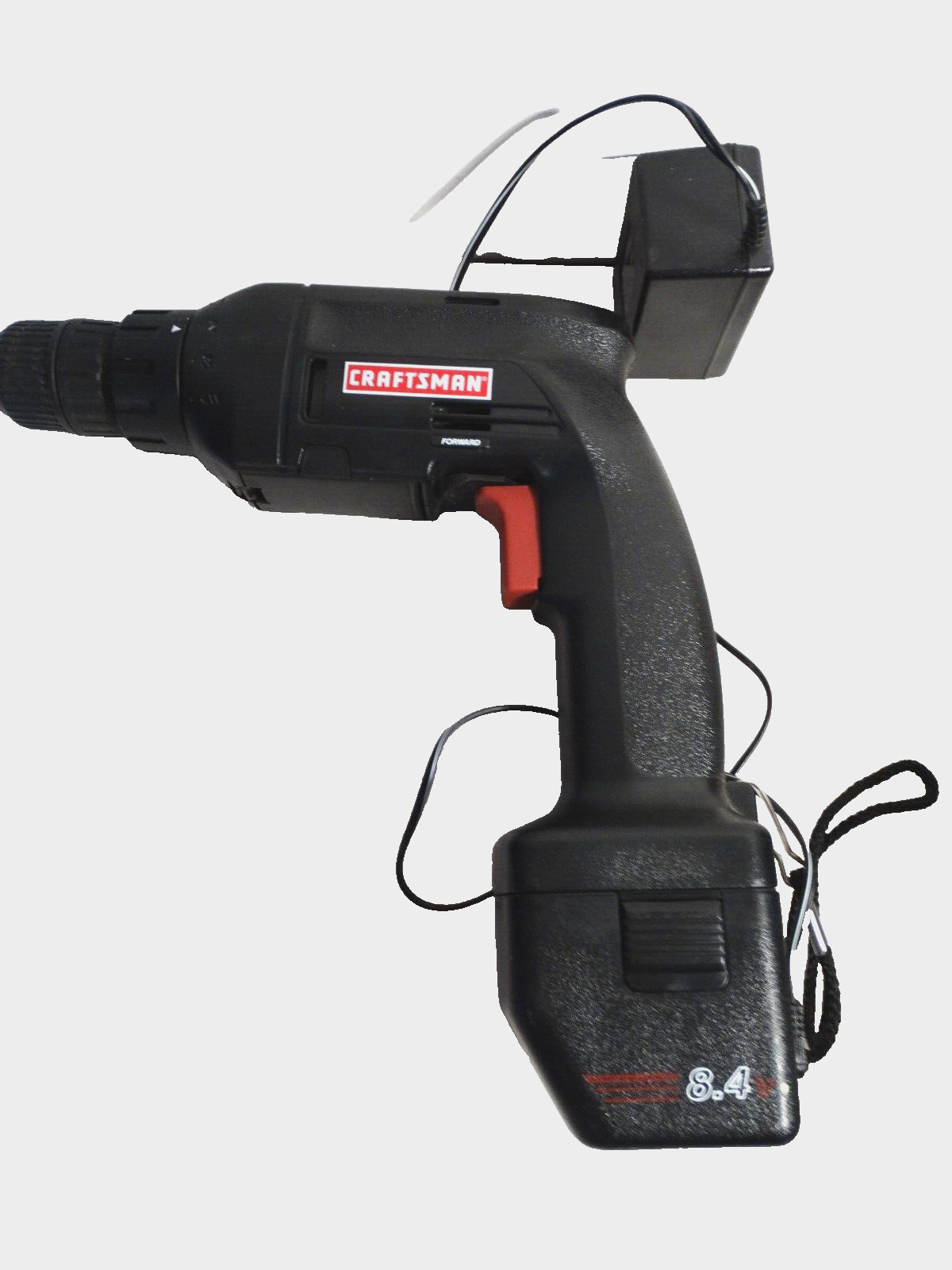 CRAFTSMAN 3/8in Drill Driver VSR 0-600 RPM 8.4V DC With Battery and ...
