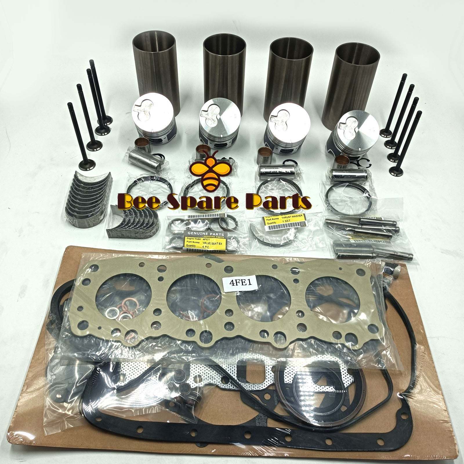 Overhaul Rebuild Kit for Isuzu 4FE1 Engine TCM Forklift Truck Generator ...