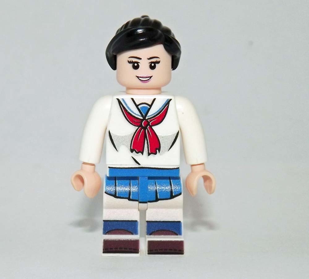 Minifigure Custom Toy School Girl V2 - LEGO (R) Minifigures