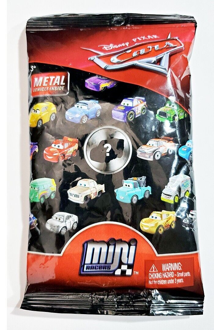 NEW Mattel Disney Pixar Cars Mini Racers GOLD LIGHTNING MCQUEEN Die ...
