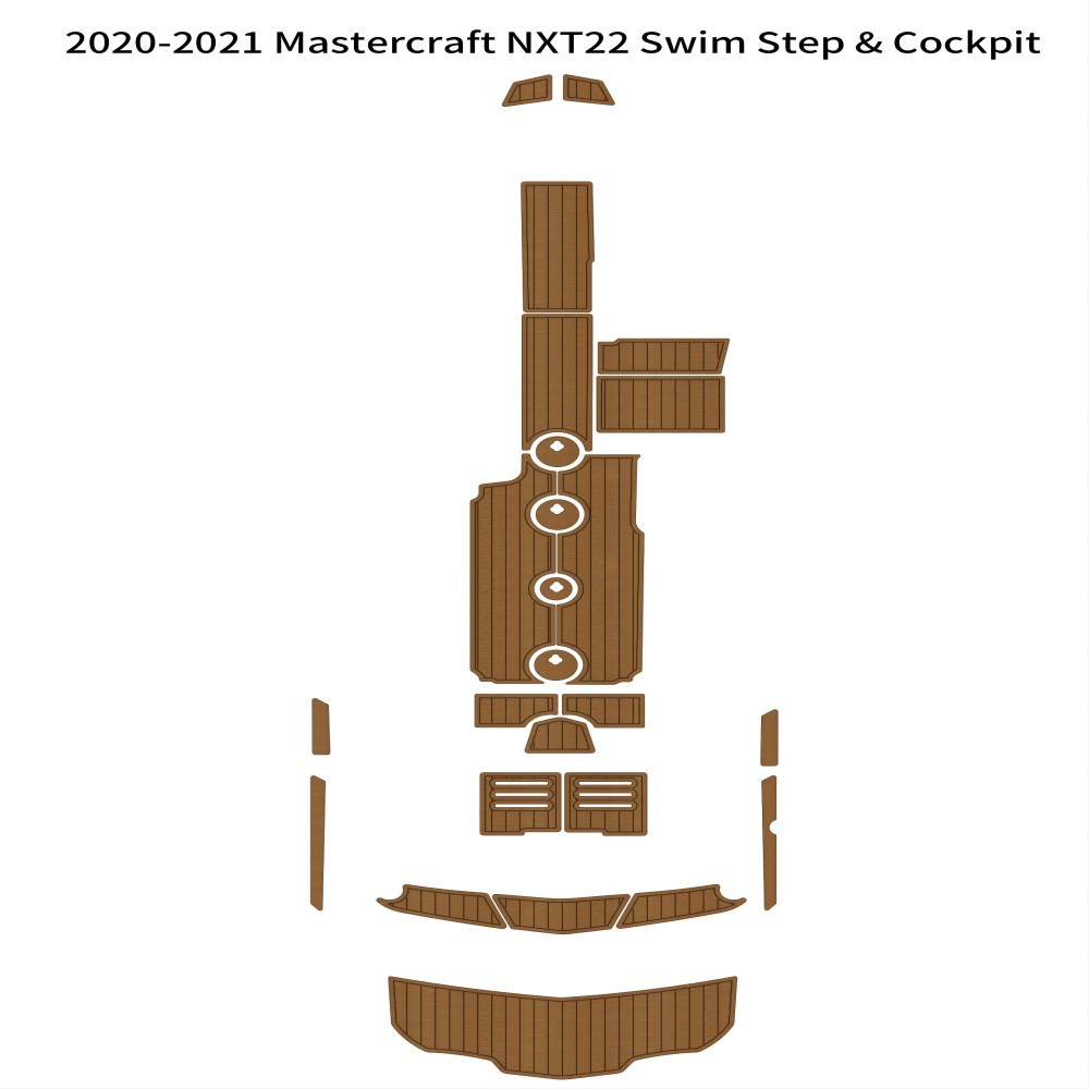 2020-2021 Mastercraft NXT22 Swim Platform Cockpit Pad Boat EVA Foam ...