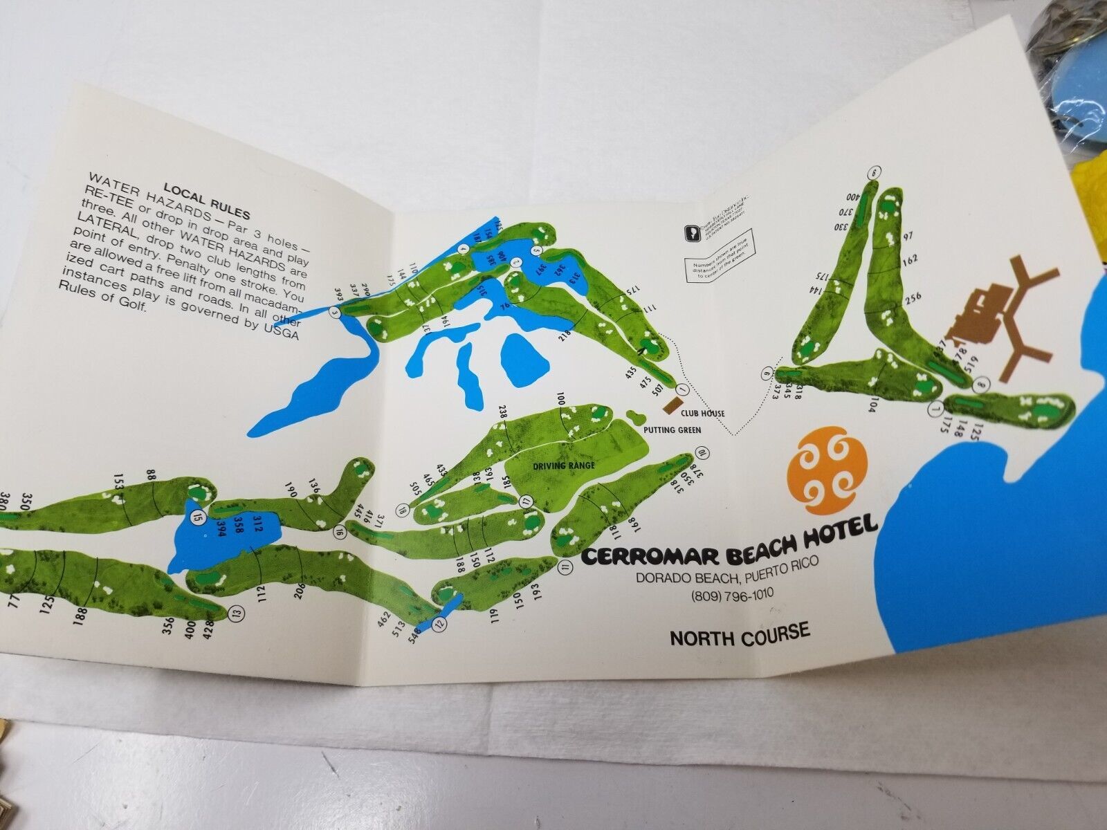 Cerromar Beach Hotel Brochure 1978 North Golf Course Dorado Beach ...