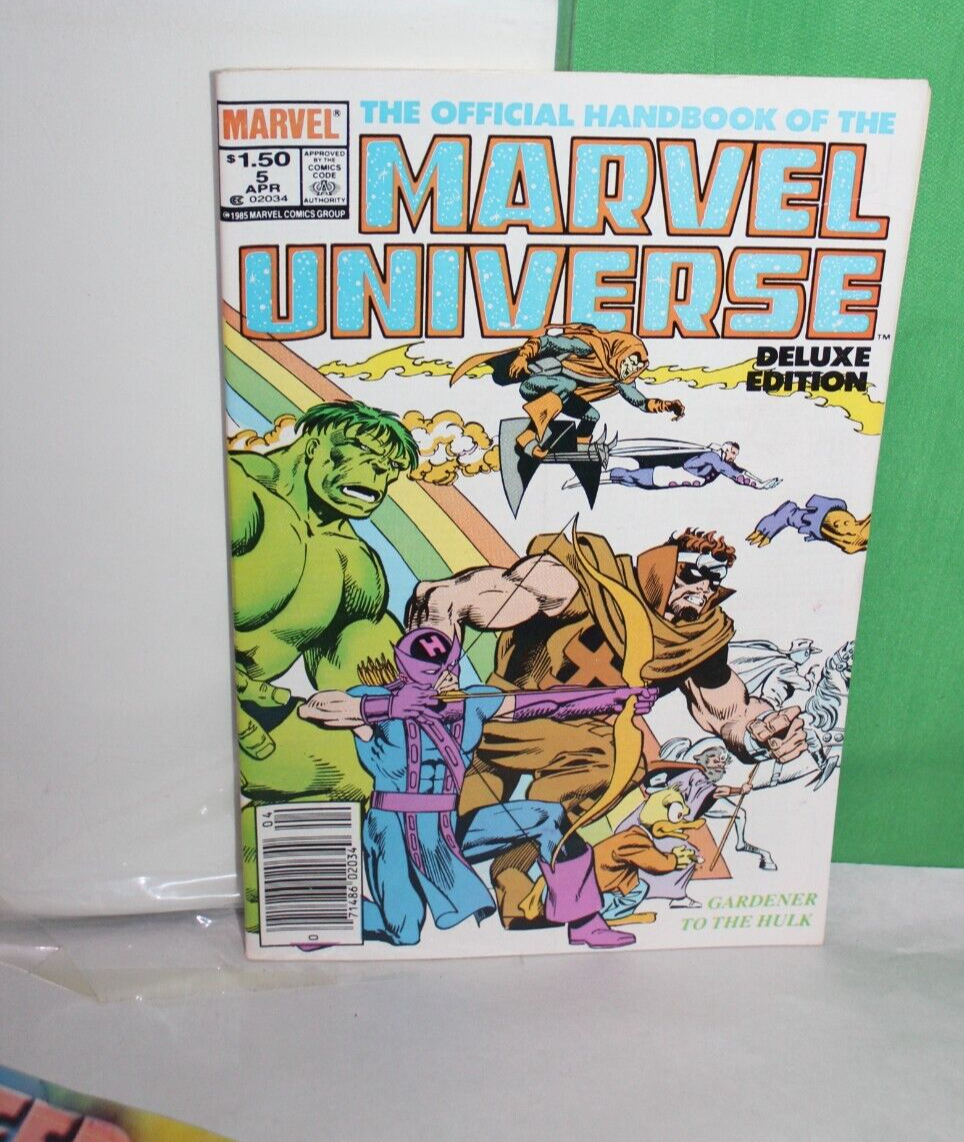Marvel 25th Anniversary Comic Book April 5 1985 Gardener To The Hulk ...