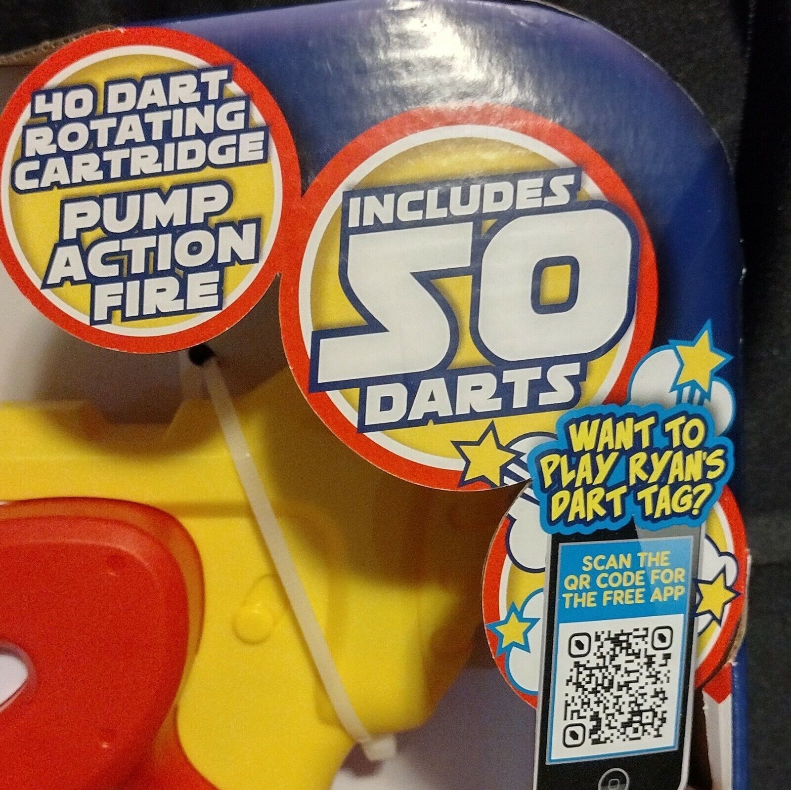 Ryan's World Ryan's Dart Tag Renegade Blaster - Action Figures