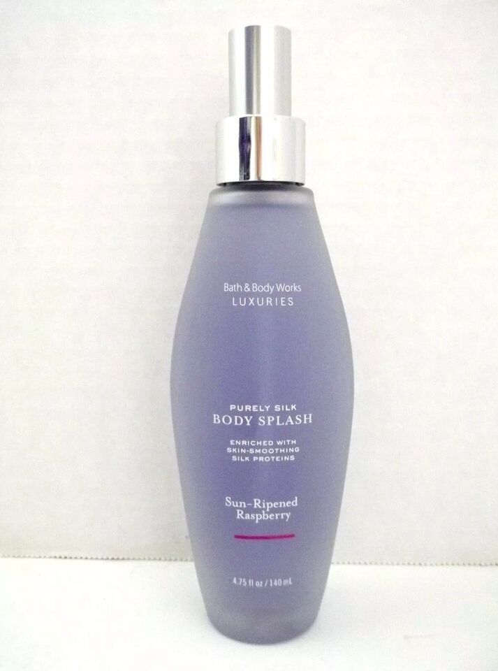 BATH & BODY WORKS Sun Ripened Raspberry Purely Silk Body Splash Perfume ...