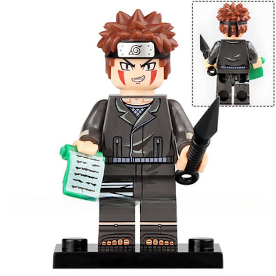 Naruto Shippuden Inuzuka Kiba Minifigures Weapons and Accessories ...
