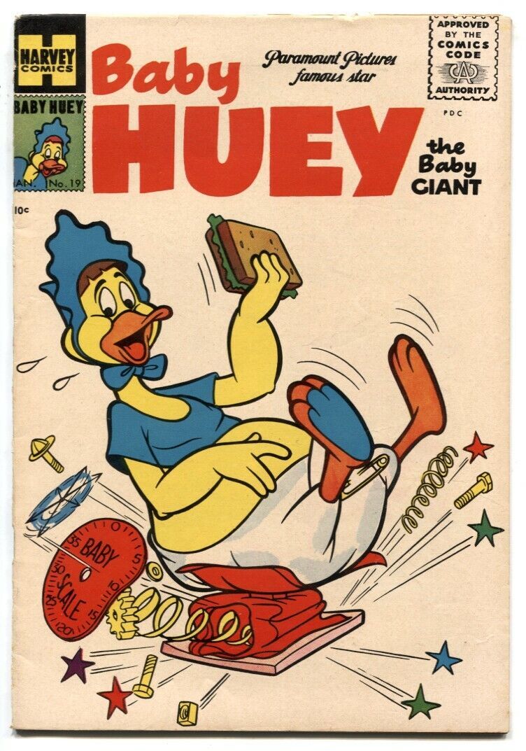 Baby Huey #19 1956- Harvey Humor comic- FN - Comic Books & Memorabilia