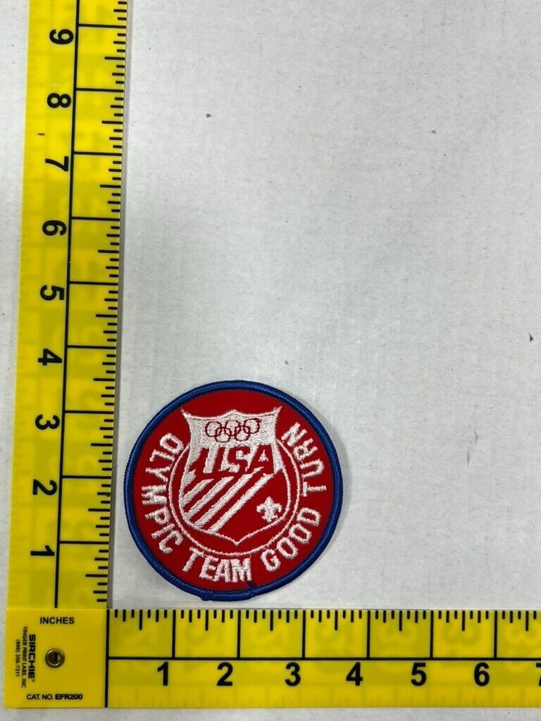 Olympic Team Good Turn BSA USA Patch Boy Scouts - Council & Shoulder ...
