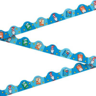 Dr. Seuss - "The Cat In The Hat" Bulletin Board Border (37ft) - Toys ...