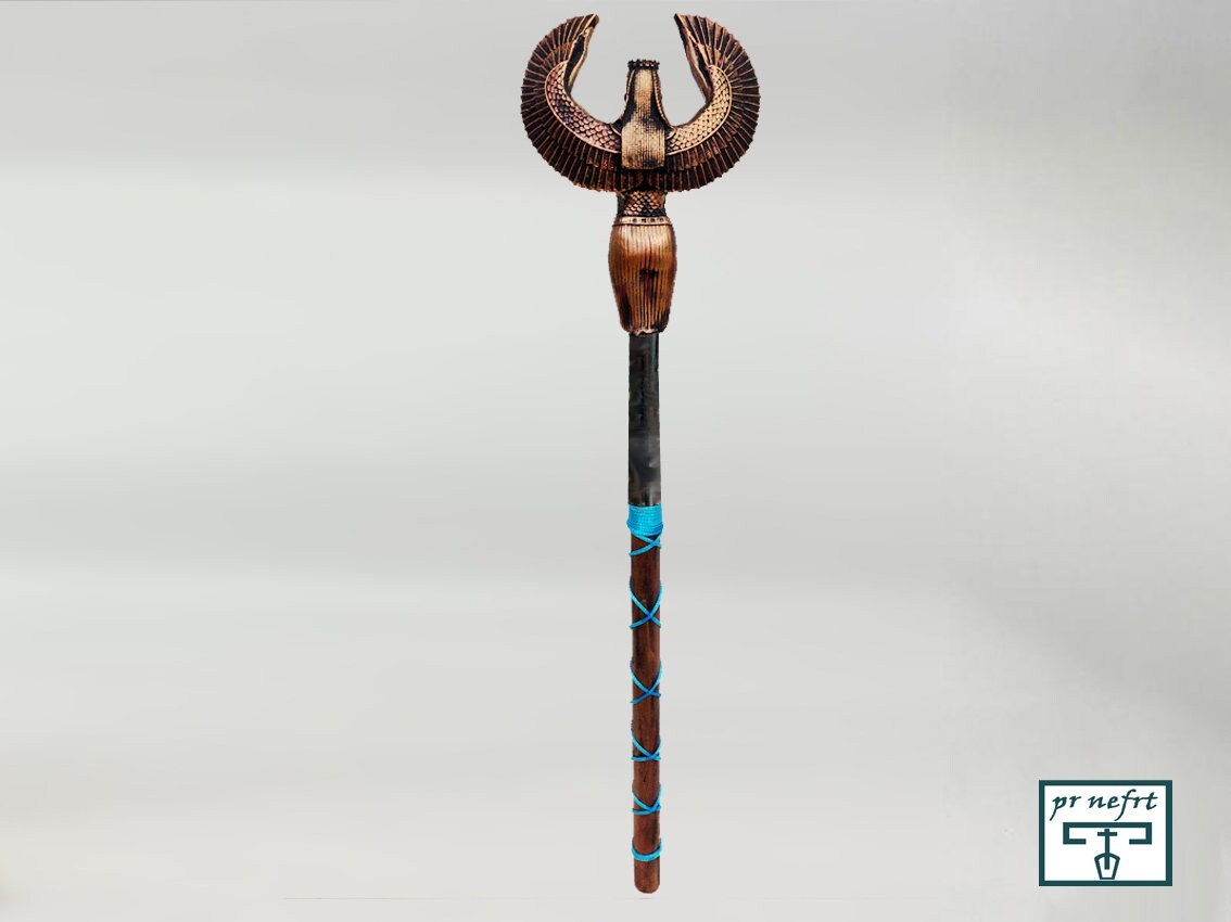 ISIS scepter. The goddess isis. An innovative and rare scepter ...
