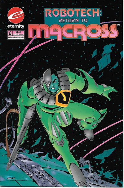 Robotech Return To Macross Comic Book #6 Eternity 1993 NEW UNREAD ...