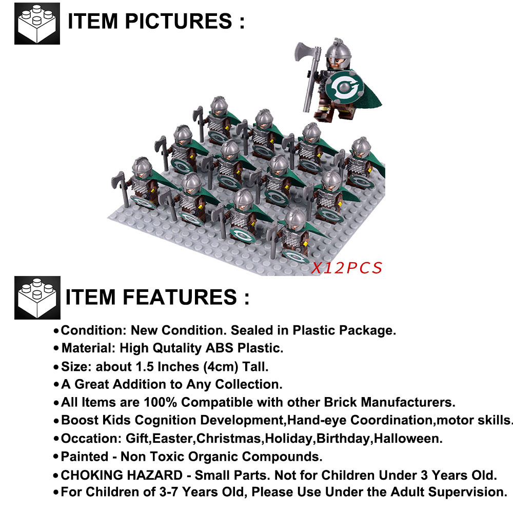 12pcs Rohan Light Axe Infantry Army and 50 similar items