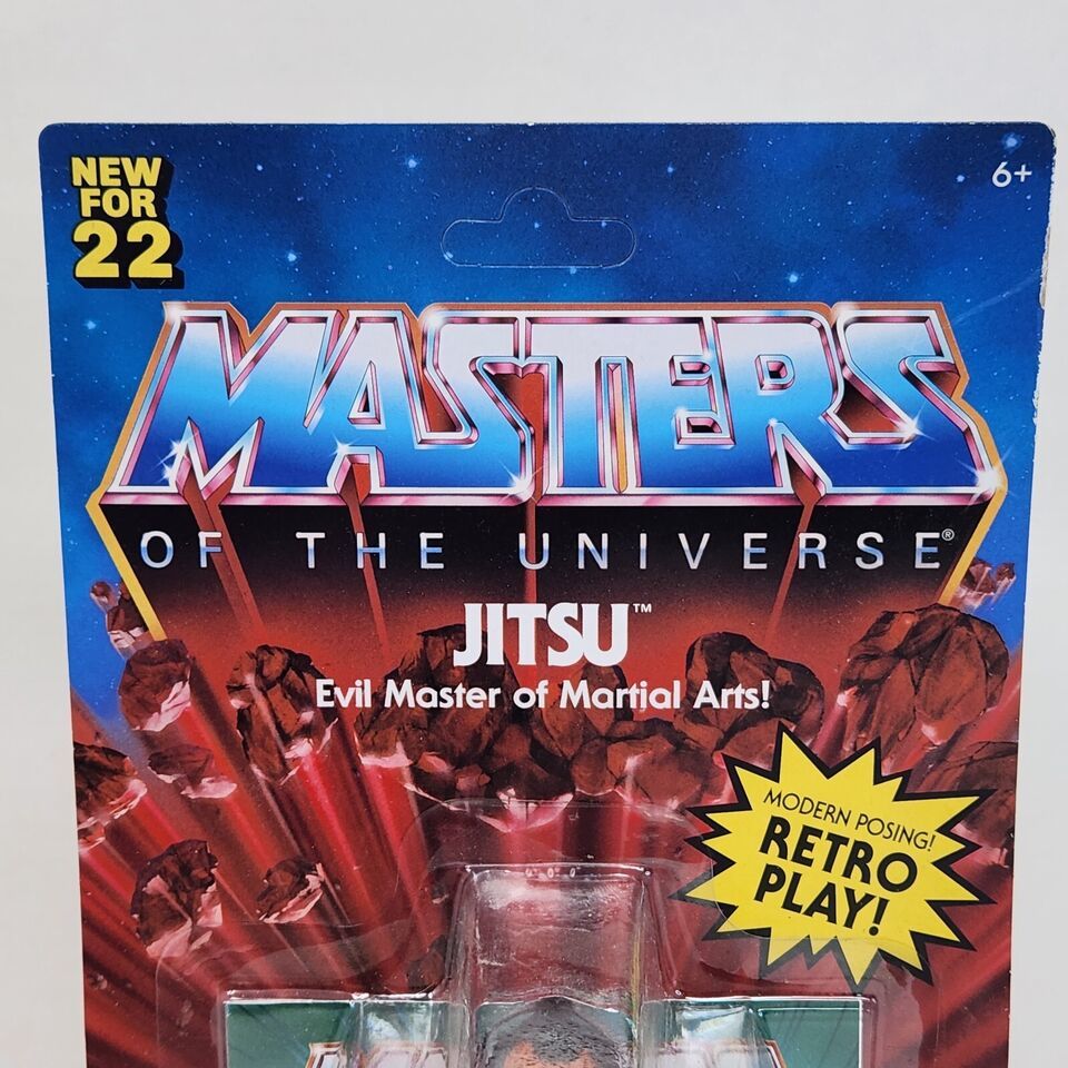 NEW IN PACKAGE 2022 MASTERS OF THE UNIVERSE JITSU MOTU RETRO PLAY ...