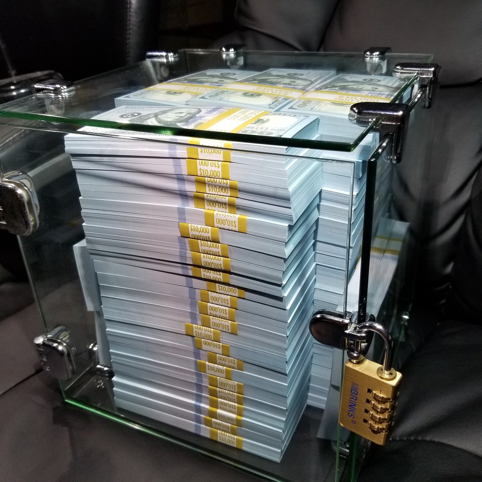10K FULL PRINT Realistic Prop Money New Fake 100 Dollar Bills REAL CASH ...