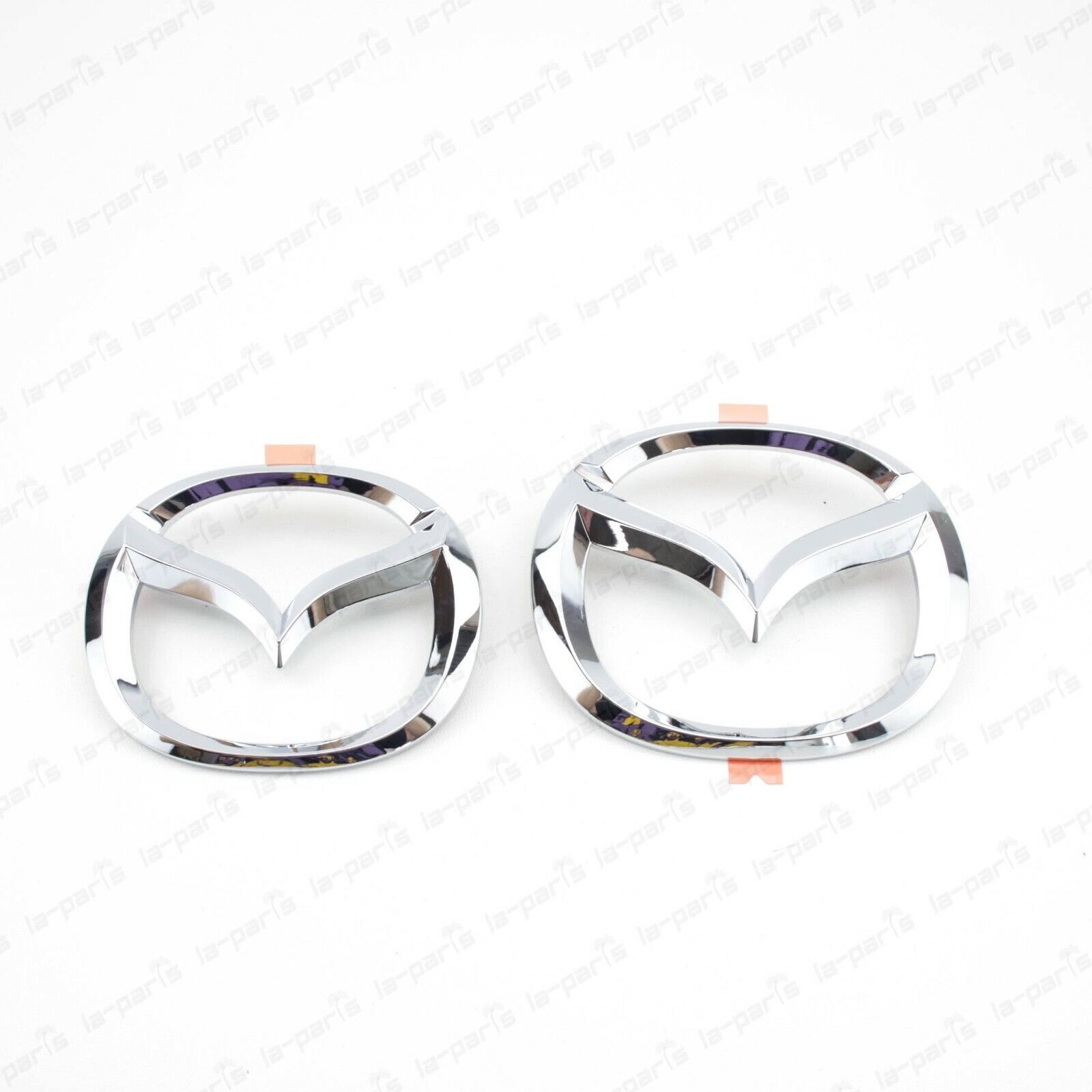 NEW GENUINE MAZDA RX-7 FD3S FRONT & REAR BADGE EMBLEM SET JDM SPIRIT R ...