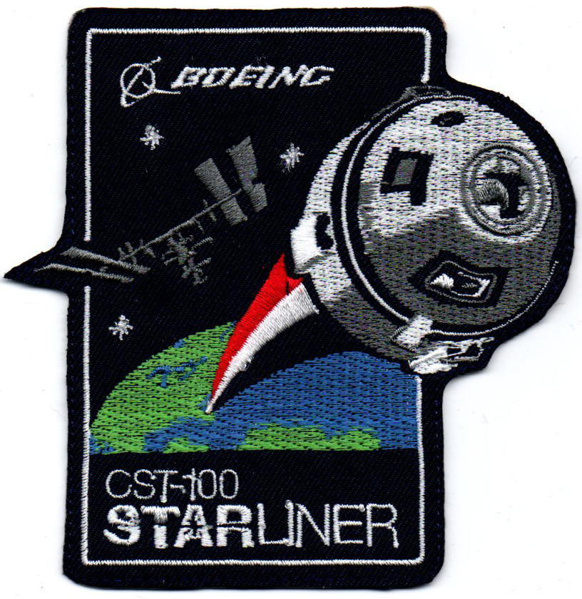 Boeing CST-100 Starliner Crew Spacecraft Program Badge Space ...