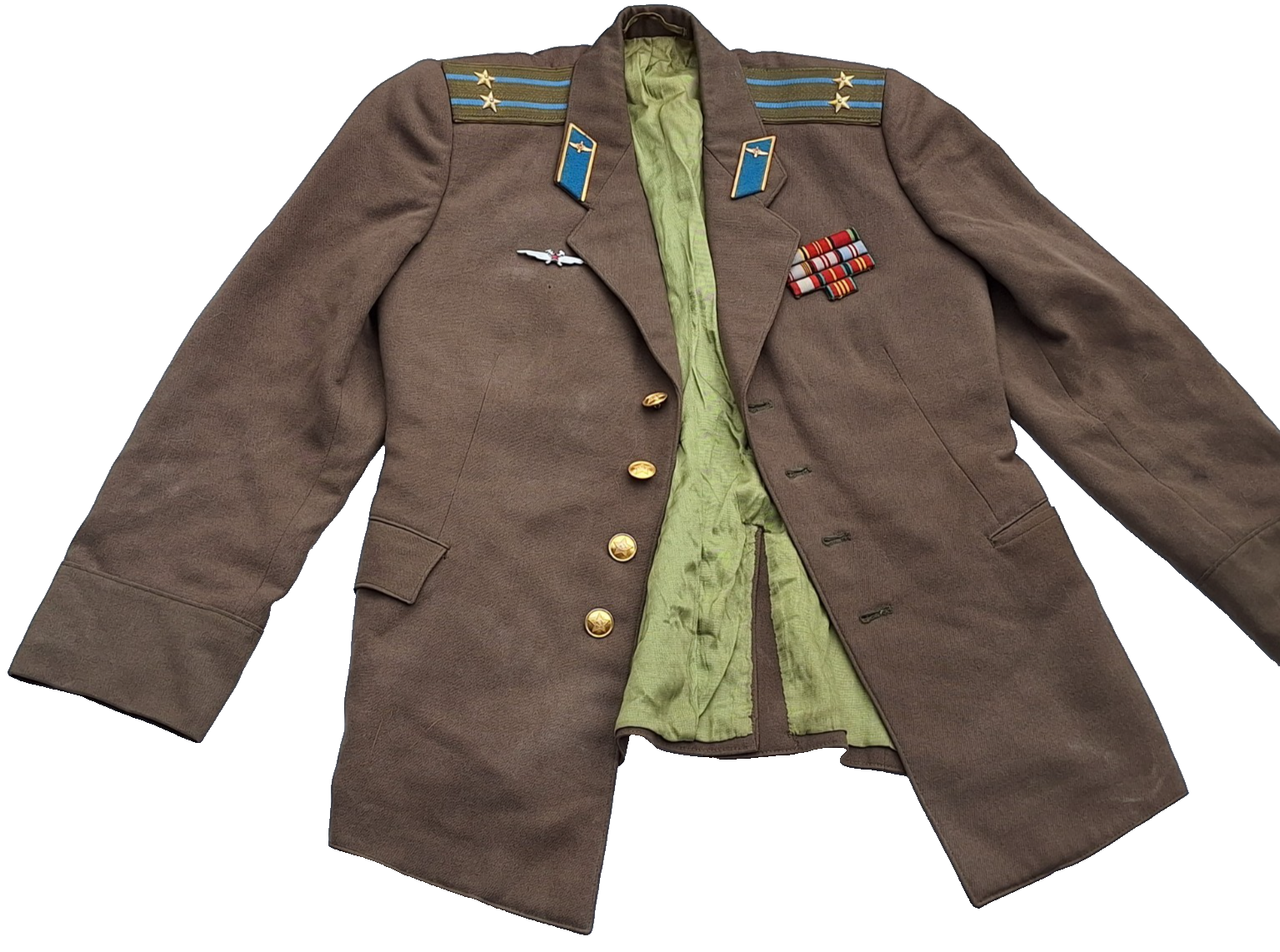 Soviet Military Uniform Jacket Officer Major of the Air Force USSR ...