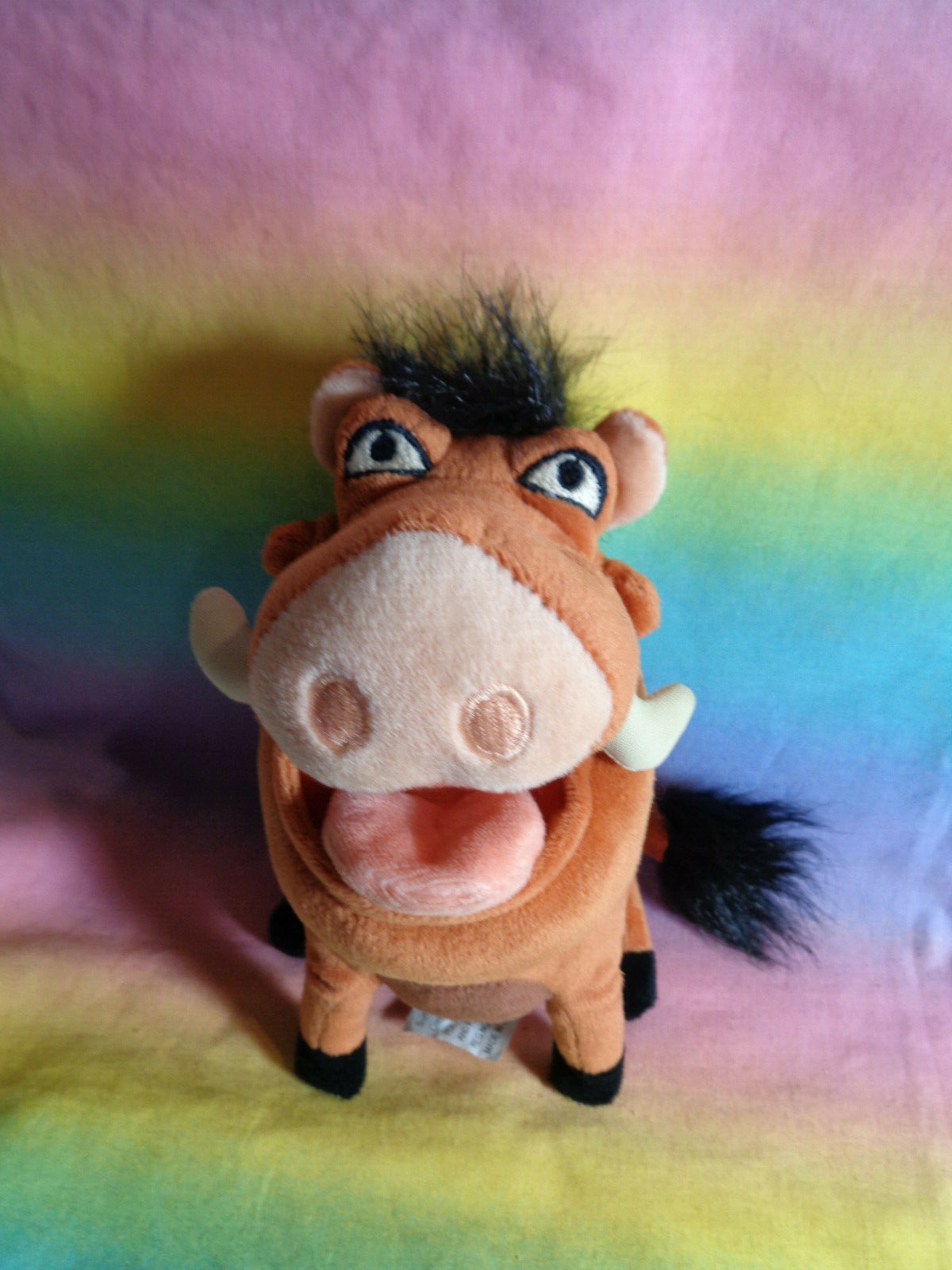 Disney The Lion King Pumba Warthog Mini Bean Bag Plush 6" - Plush Toys