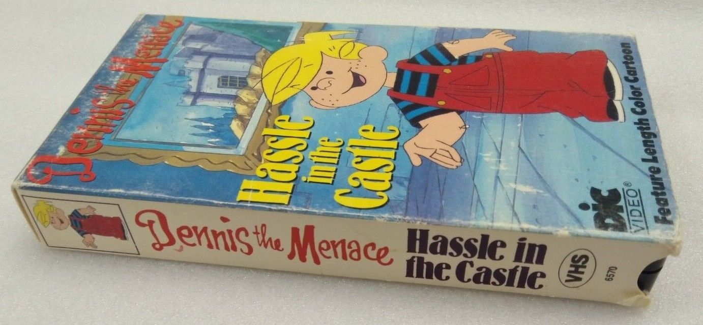 Vhs Dennis The Menace Hassle In The Castle And Similar Items