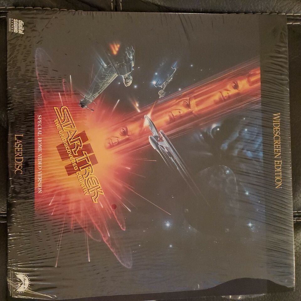 Star Trek 6 VI: The Undiscovered Country Laser Disc Laserdisc Sci-fi ...