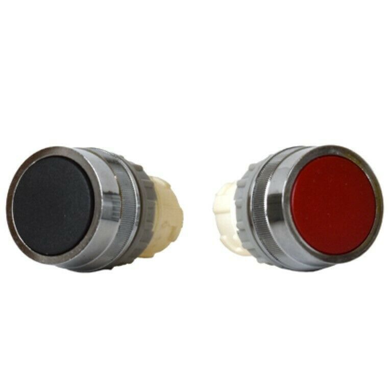 MMTC Red Black Button Push Control Switch Replacement Non metallic Gate ...