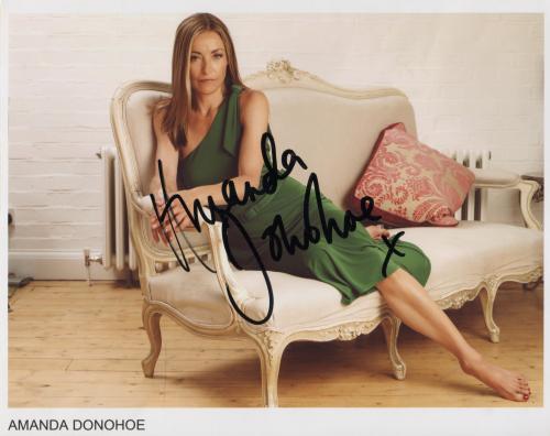 Amanda Donohoe SIGNED Photo + COA Lifetime Guarantee - Music