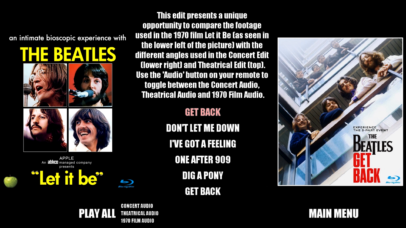 The Beatles The Rooftop Concert DVD + blu-ray Full Show Perfect Quality ...