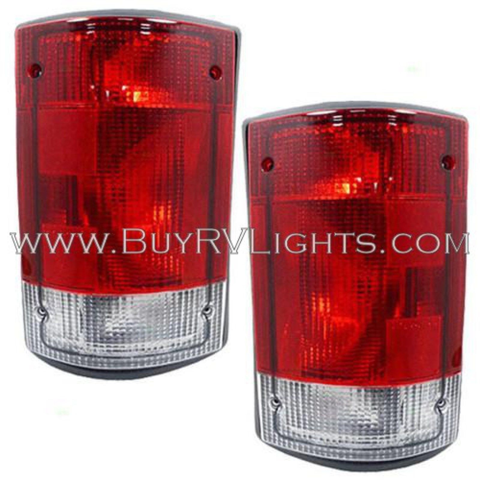 REXHALL VISION 2000 2001 PAIR TAIL LAMP LIGHT TAILLIGHTS REAR W/GASKETS ...
