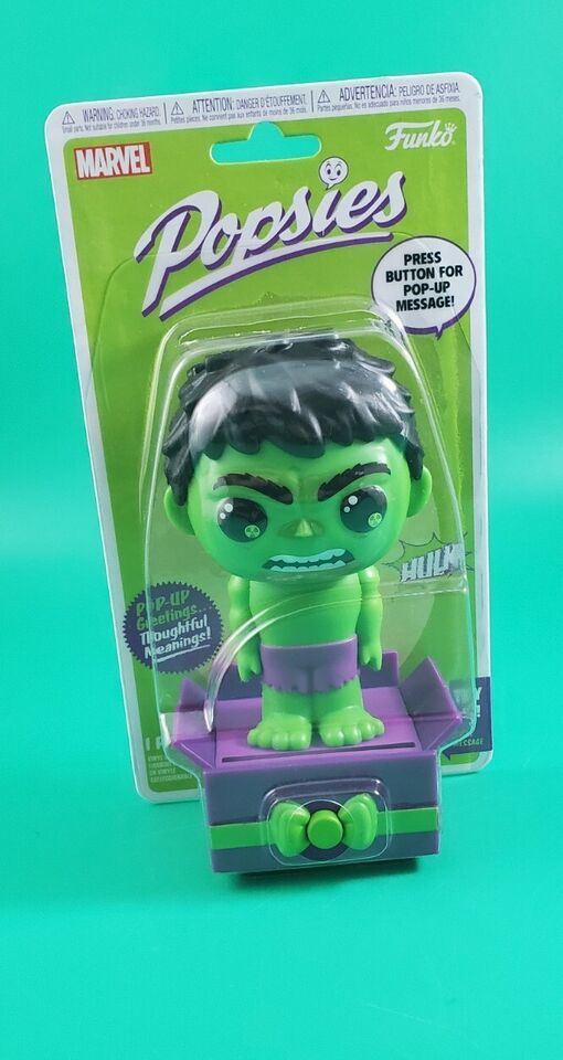 Funko Pop! Popsies Marvel - The Incredible Hulk Pop-Up Figure NIP ...