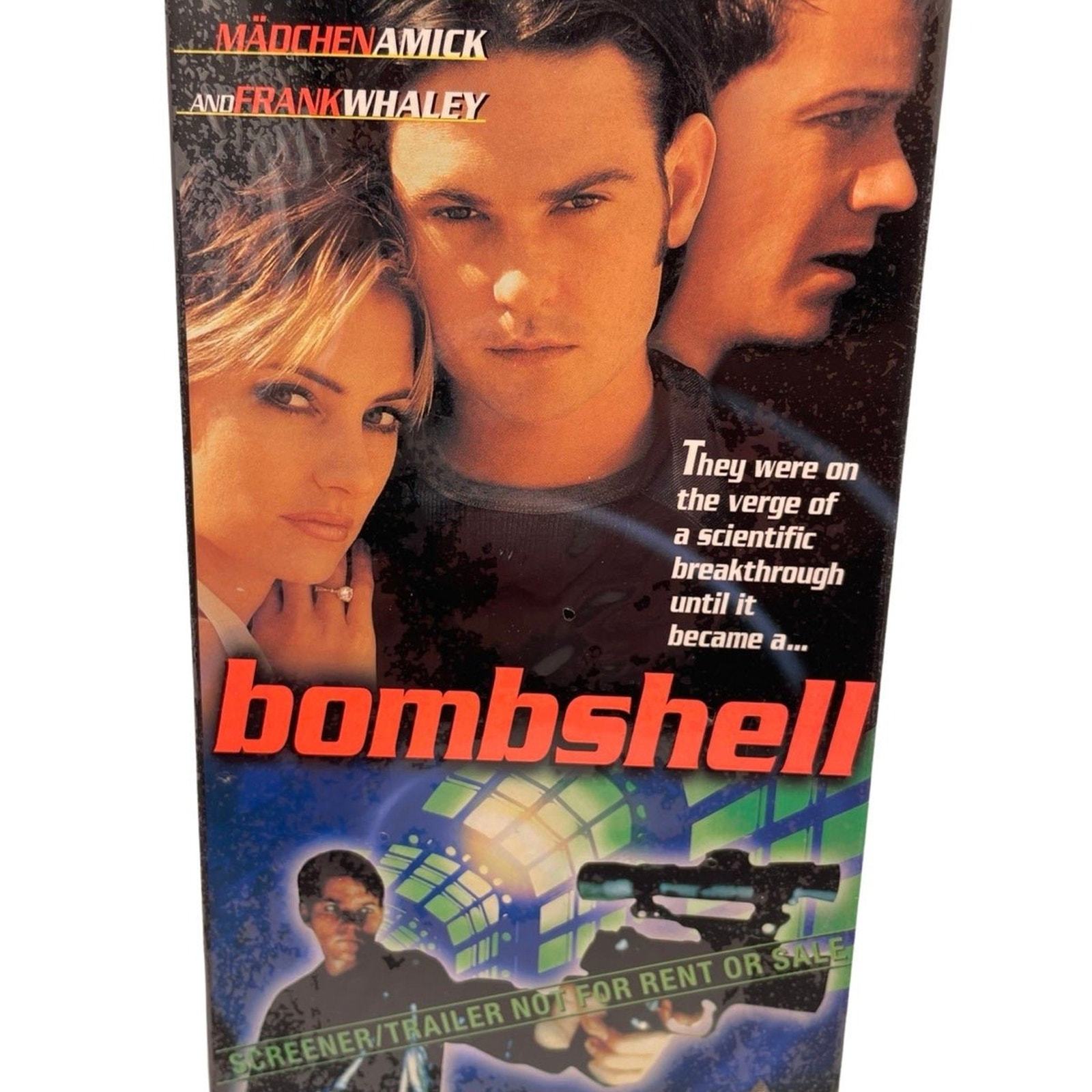 Bombshell VHS - Rare Screener Trailer Promo VHS Sealed - Henry Thomas - Trimark - VHS Tapes