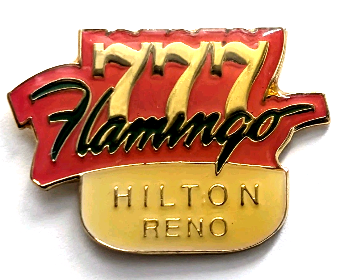 Flamingo Hilton Reno Pin 777 Slot Machine Casino Hotel Gambling ...