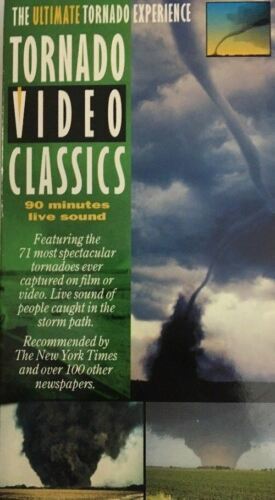 TORNADO VIDEO CLASSICS Weather Documentary Tornado Project VHS 1994 ...