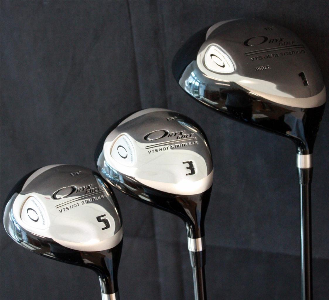 NEW DRIVER #1 3 5 FAIRWAY WOOD SET DRIVERS MENS STANDARD STIFF S FLEX ...