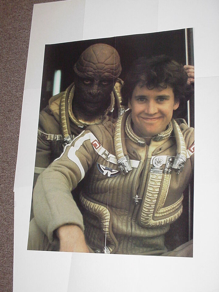 Last Starfighter Poster Alex Rogan & Grig Sci-Fi Lance Guest Movie ...