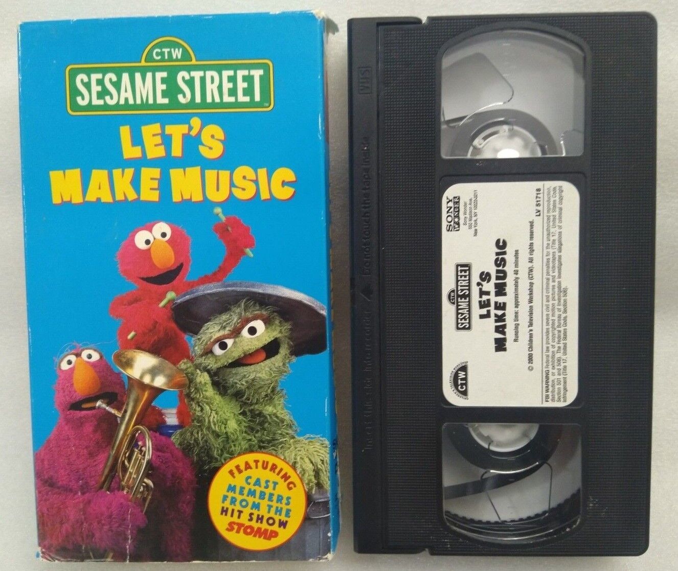 VHS Sesame Street - Lets Make Music (VHS, and similar items