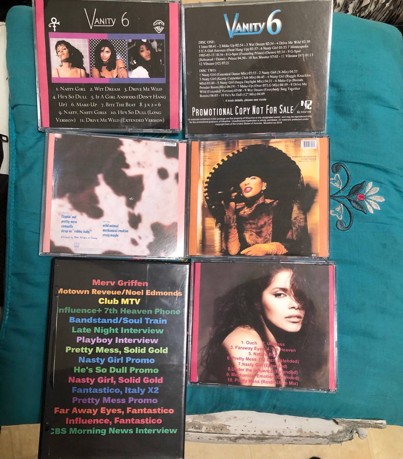 Vanity 7 Rare CDs + Vanity’s TV Performances and 50 similar items