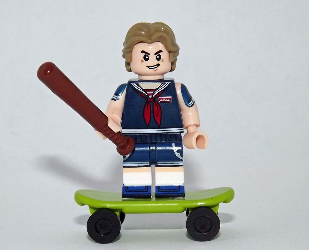 Gift Toy Steve Harrington Stranger Things S4 Horror Tv Show Minifigure ...