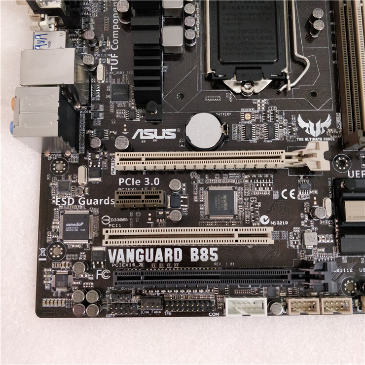 ASUS VANGUARD B85 Motherboard LGA1150 Intel B85 DDR3 VGA DVI DP With I ...