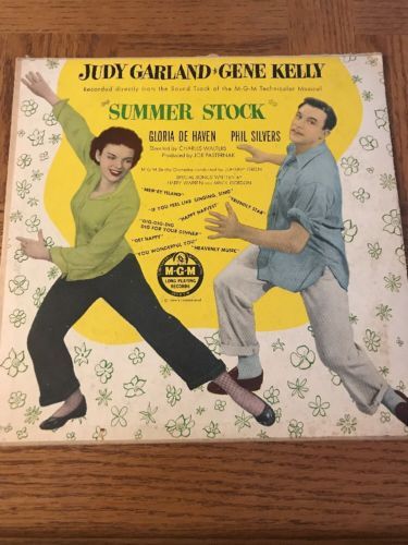 Judy Garland And Gene Kelly: Summer Stock 33 1/2 Album - Vinyl Records