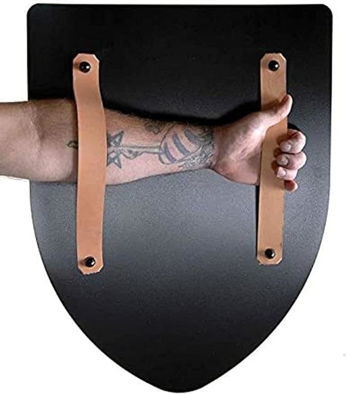 Blank Round Shield Medieval Four Point Shield Blank Knight Armor Shield ...