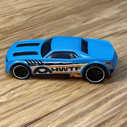 HOT WHEELS RARE BLUE BULLY GOAT HWTF 1:64 DIECAST 3" CAR KG JD ...